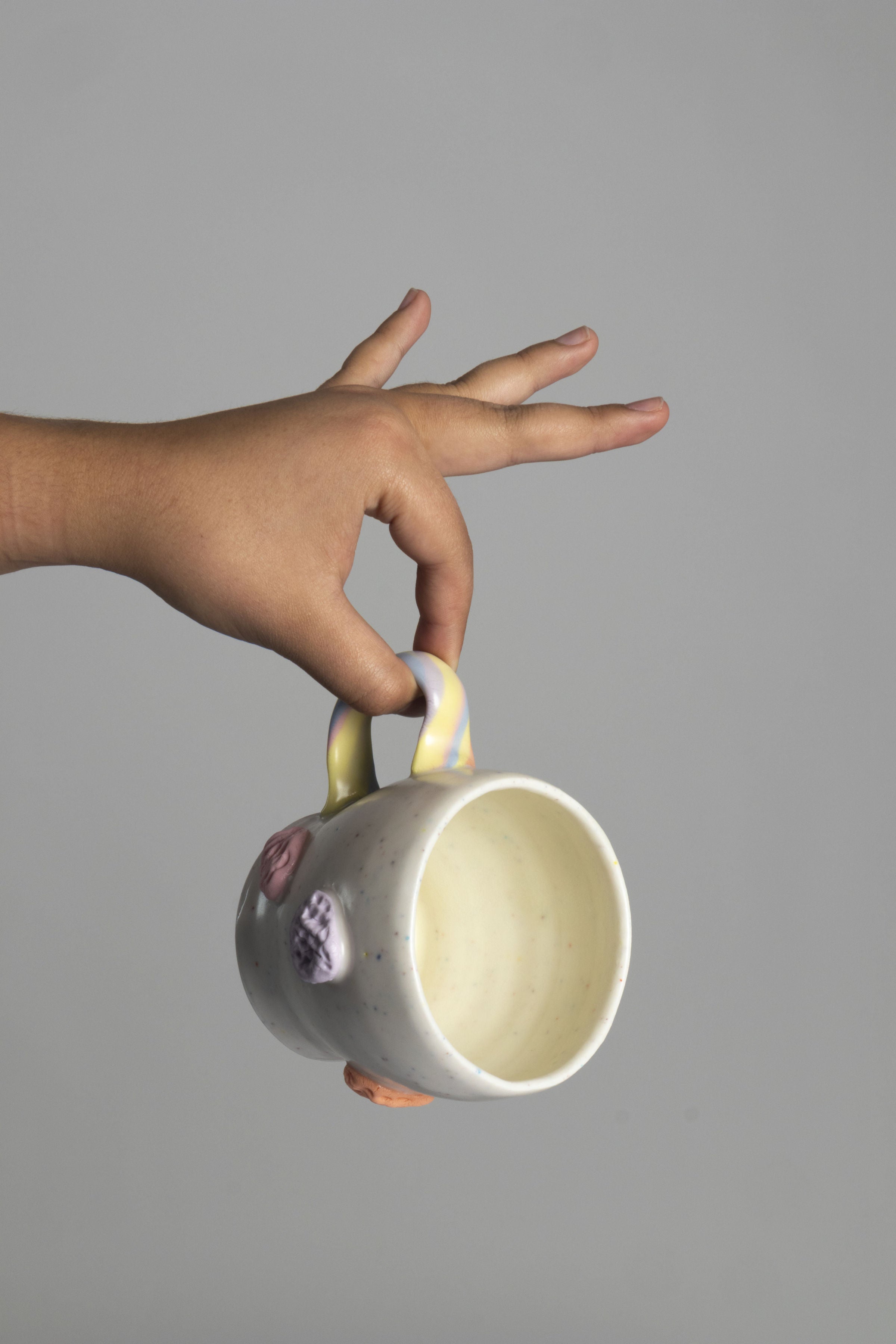 "Chewed Gum" Porcelain Mug